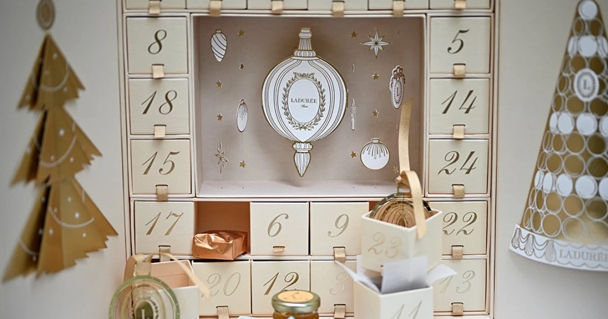 The evolution of advent calendars: From chocolate to luxury goods